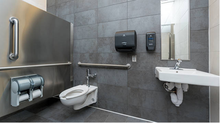 ADA Bathroom Layout Handicap Compliant - IMC Grupo